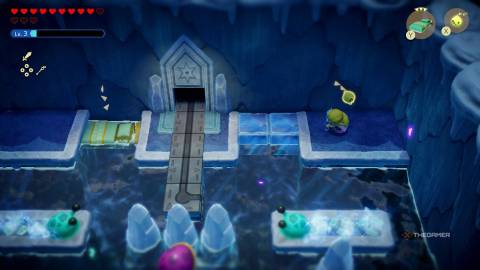 zelda echoes ice cavern