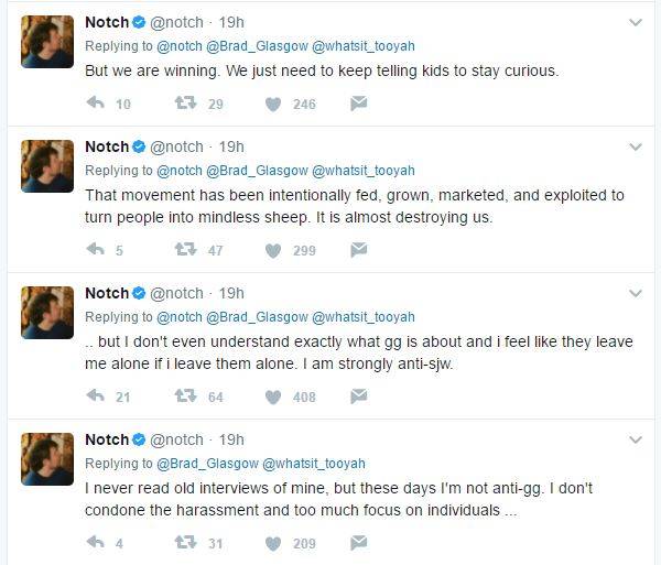 Minecraft Creator Notch Has A Twitter Meltdown