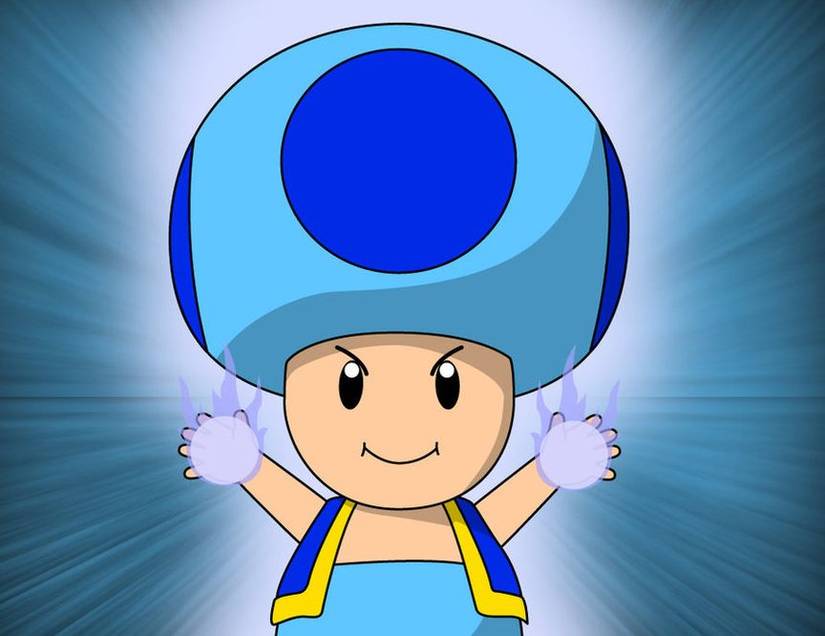 green toadstool mario