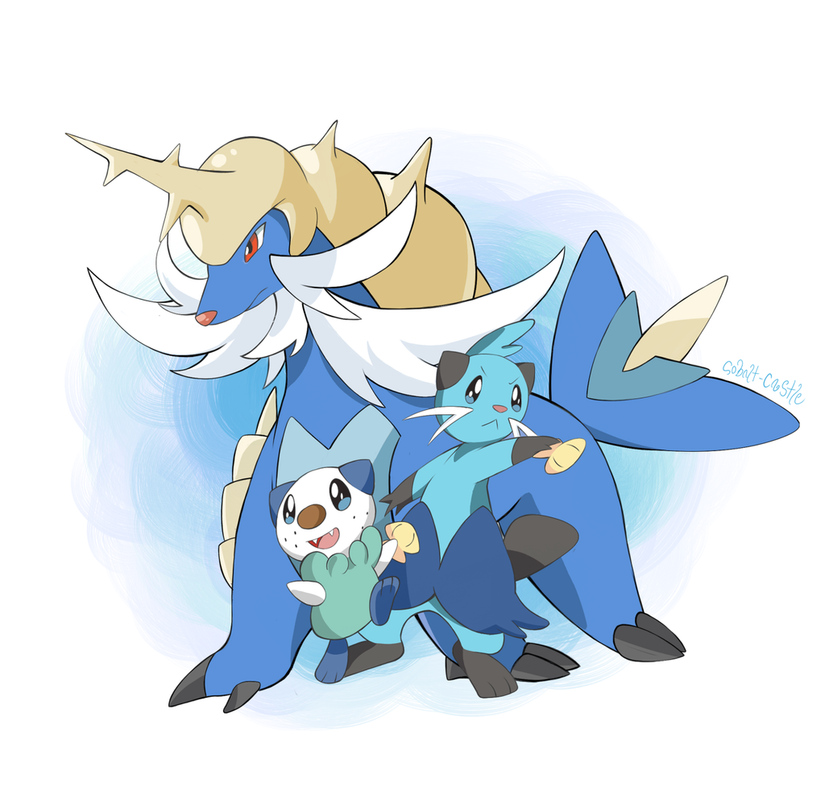 oshawott evolution type