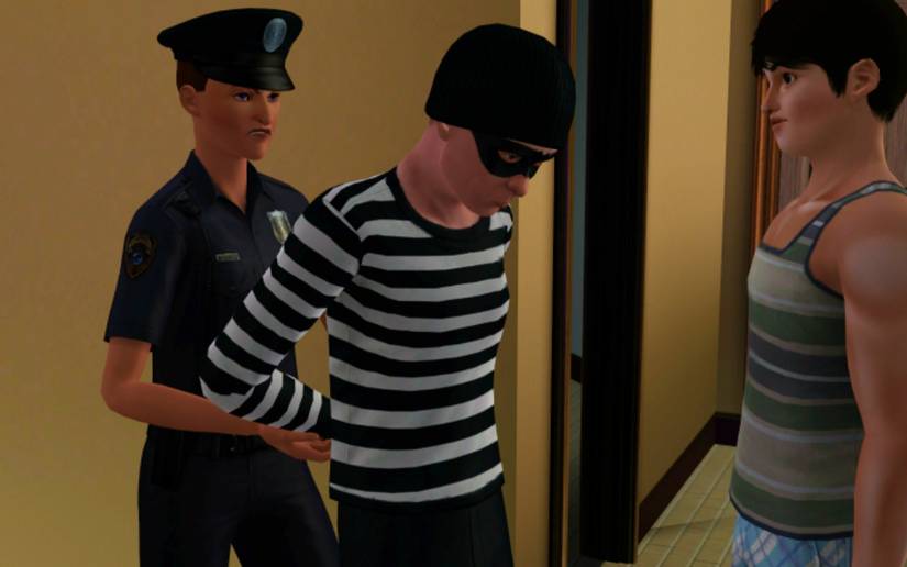 There Is Nothing Scarier Than Being Burgled In The Sims