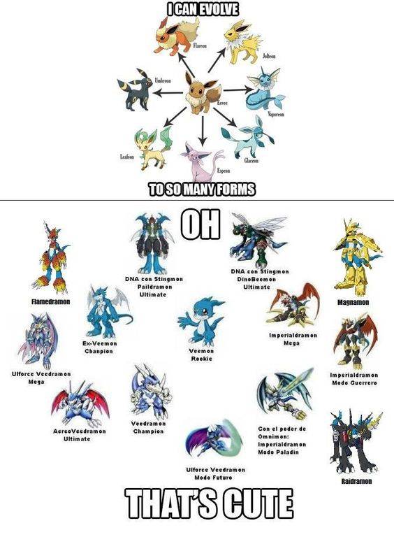 Hilarious Digimon Vs. Pokemon Comics Only True Fans Will Understand