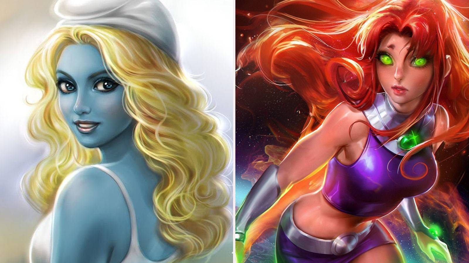 Fan Artists Draw Cartoon Characters In The Future