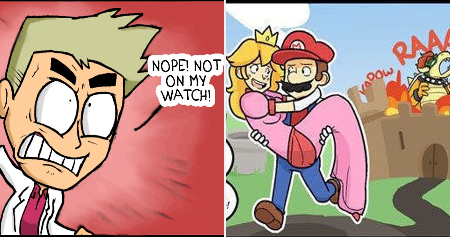 Nintendo Logic Comics That Prove Their Games Make No Sense