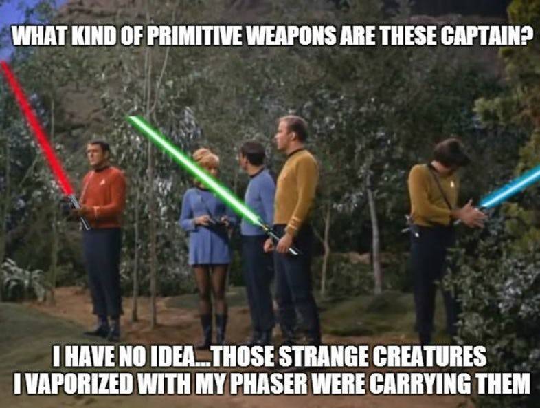 25 Hilarious Star Wars Vs. Star Trek Memes Only True Fans Will Understand