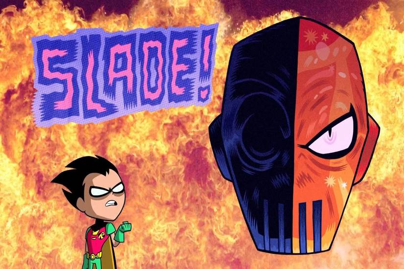 slade returns titans