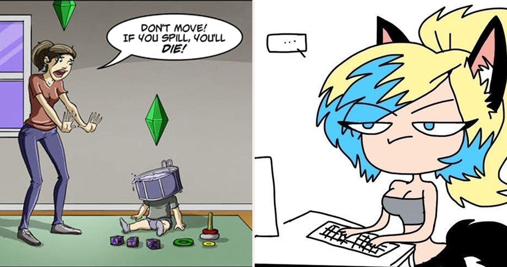 The Sims Logic Comics That Prove The Games Make No Sense
