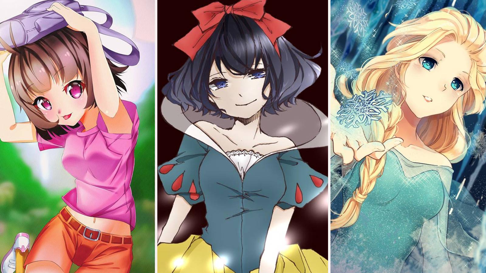 Cartoon Characters Reimagined As Jaw-Dropping Anime