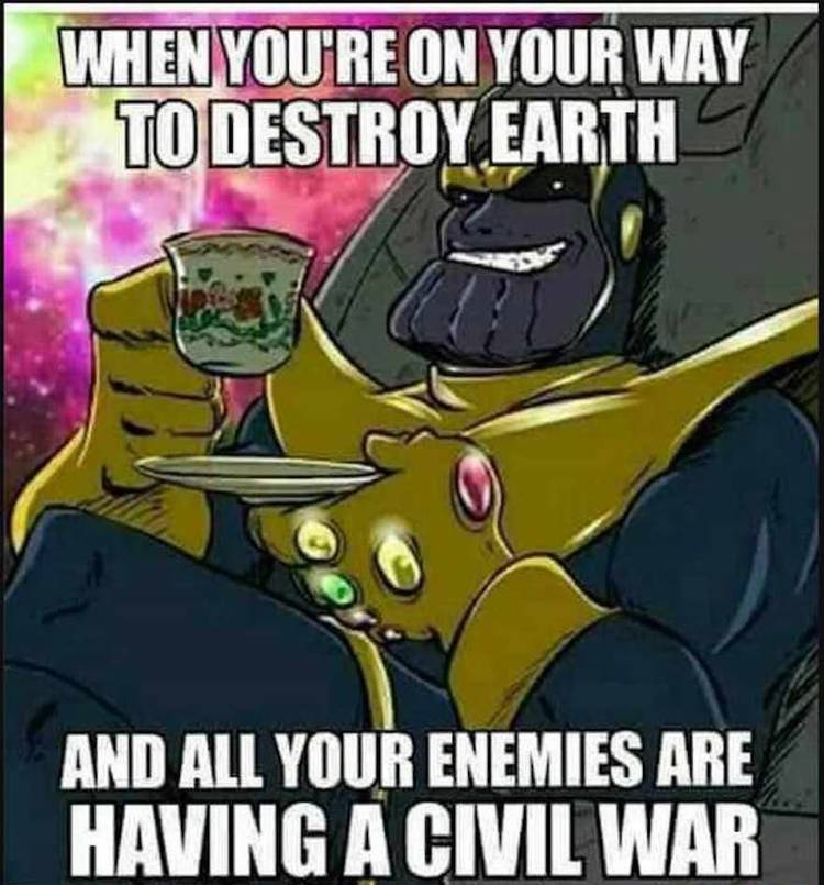 25 Hilarious Thanos Memes Only Marvel Fans Will Understand