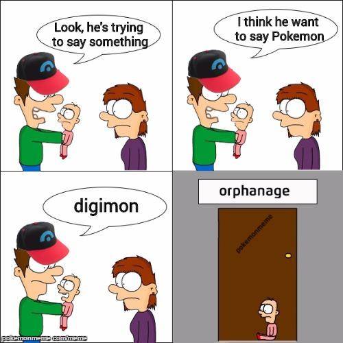 20 Hilarious Pokémon Vs. Digimon Memes That Make Fans Choose