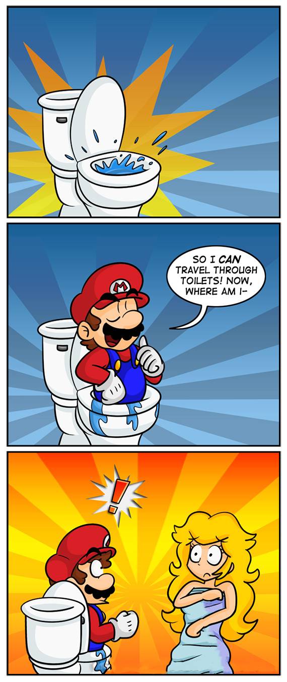 25 Hilarious Super Mario Comics That Totally Change The Way We See The ...