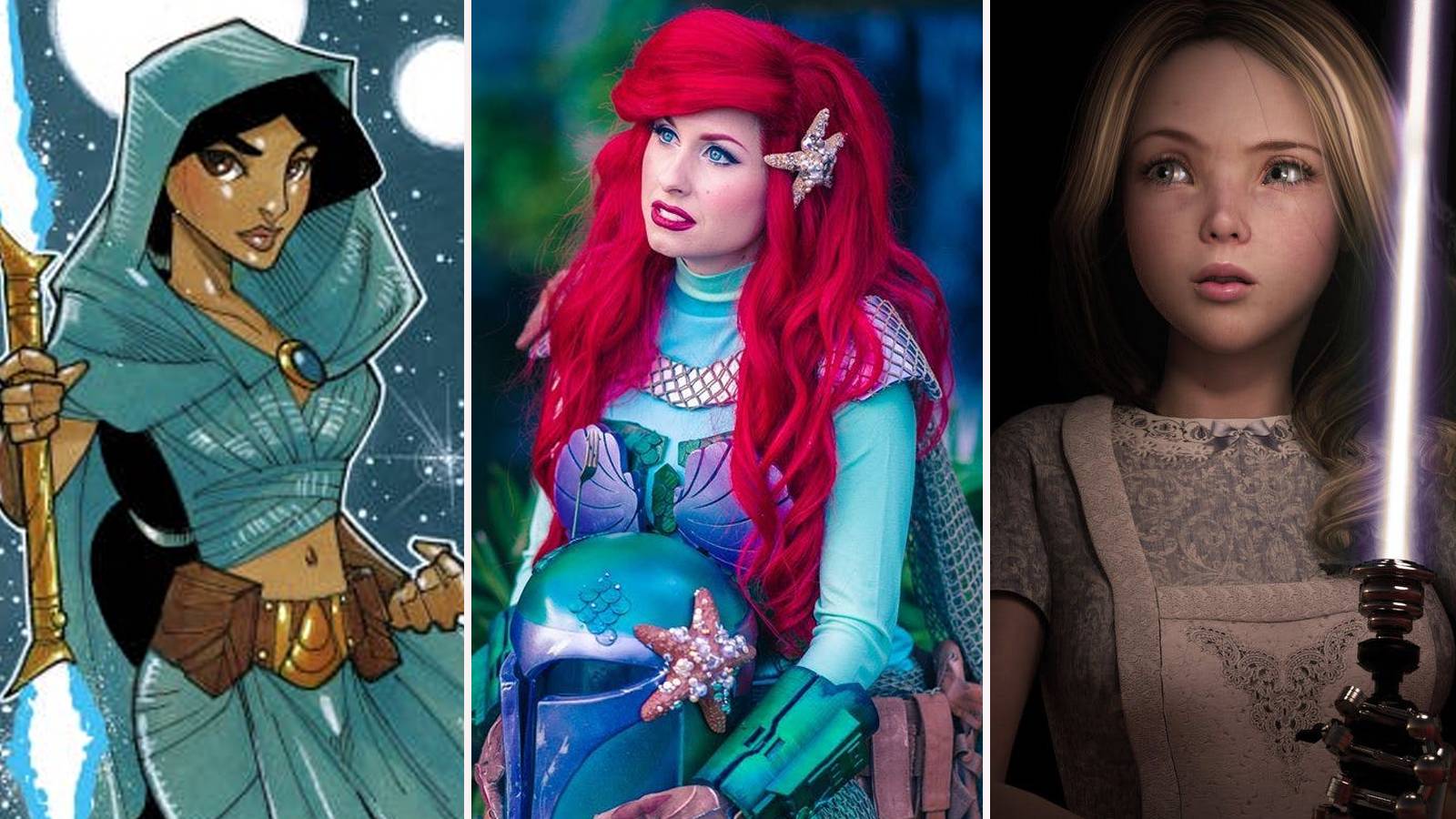 Star Princesses: 20 Disney Princesses Reimagined As Star Wars Characters