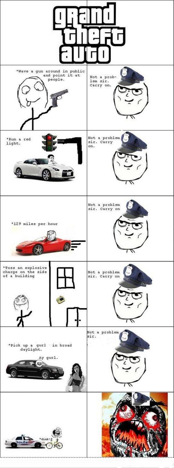 25 Hilarious Grand Theft Auto 5 Comics That Are Too Hilarious For Words