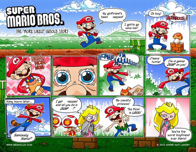 25 Super Mario Comics That Will Make Any Gamer Say "Same"
