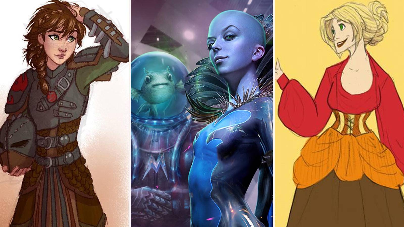 25 DreamWorks Characters Reimagined As Girls