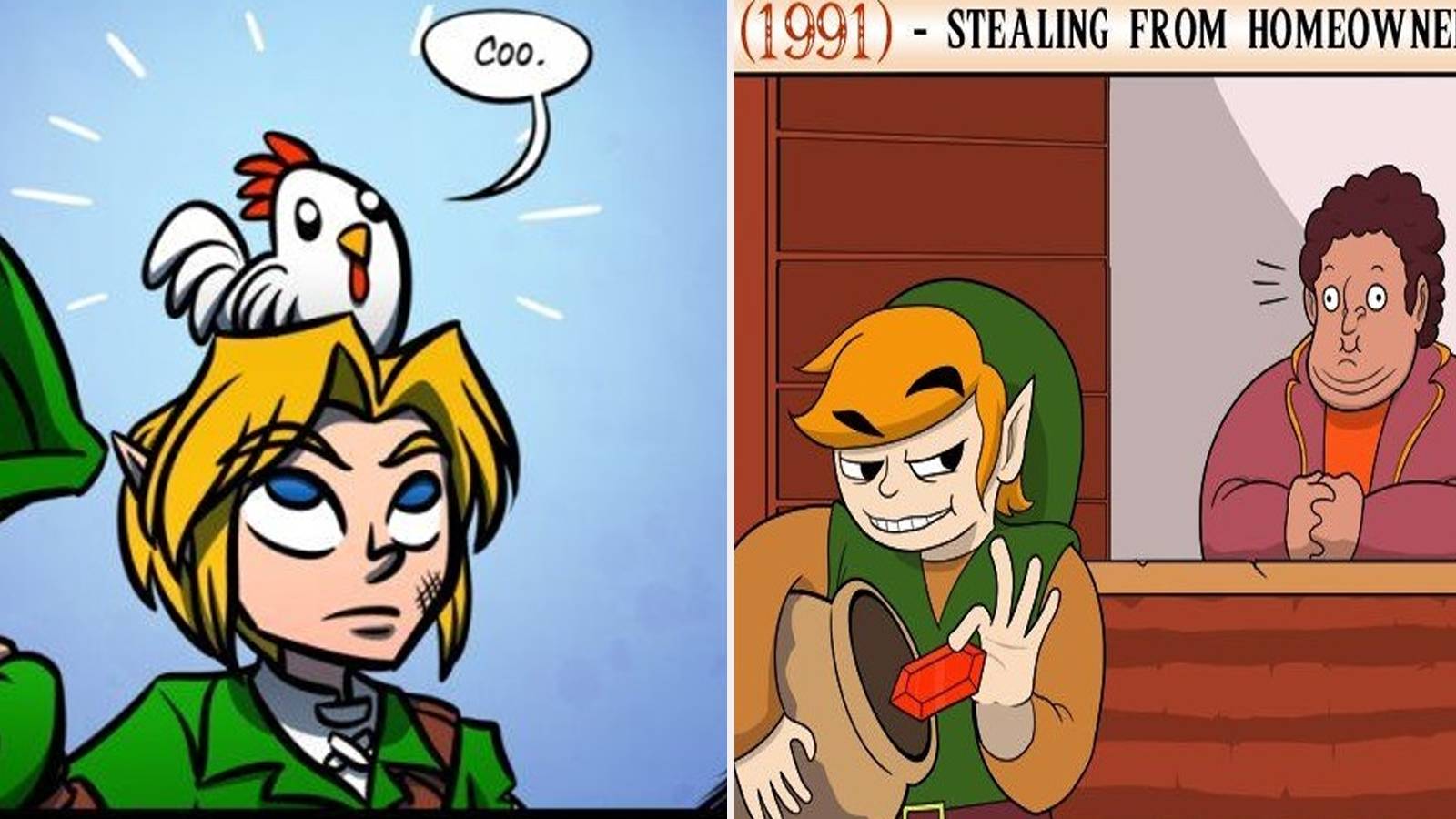 25 Hilarious Zelda Comics That Show Hyrule Makes No Sense