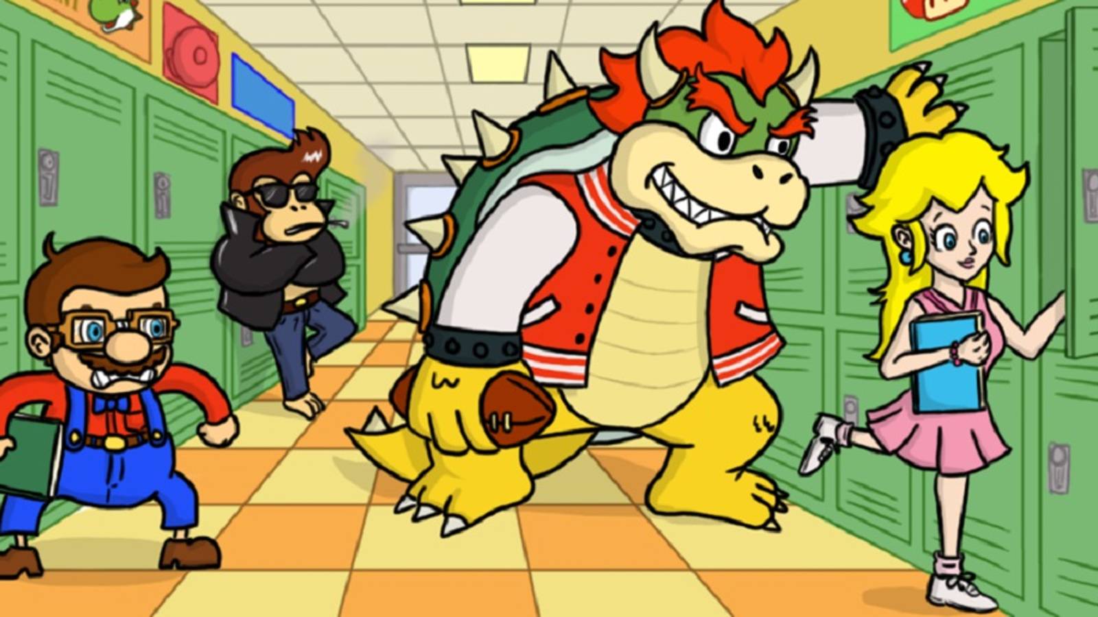 25 Console Game Characters Reimagined As College Students