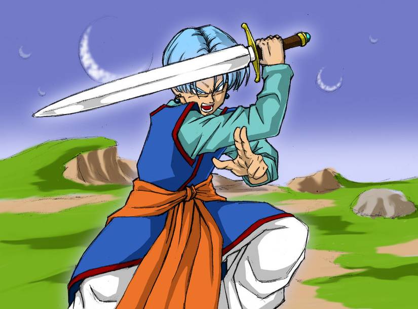 what sword does future trunks use