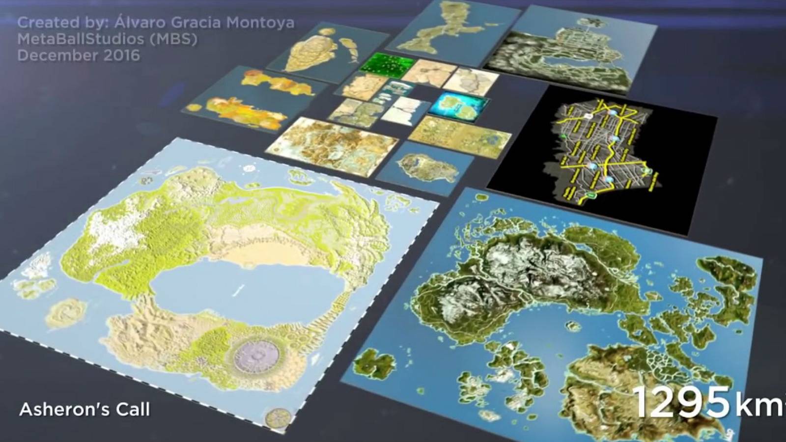 New Video Shows Just How Much Bigger Video Game Maps Are Getting