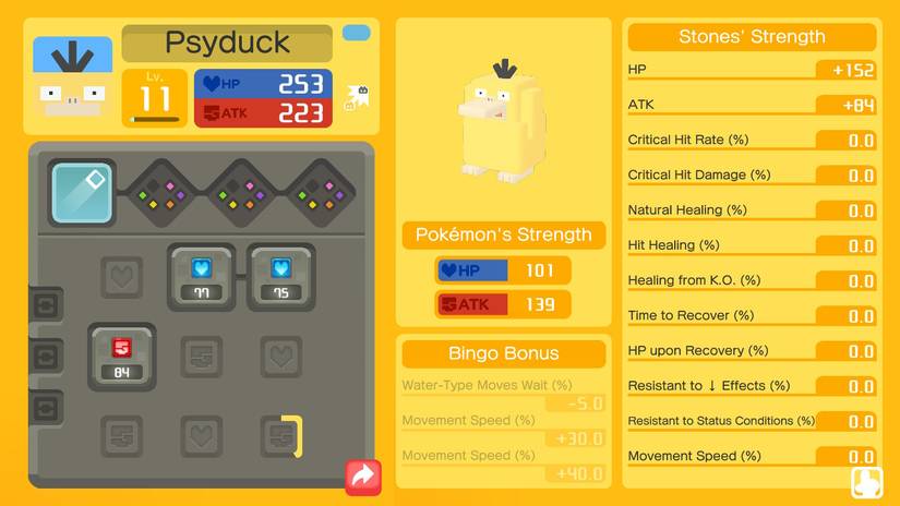 pokémon quest evolution levels