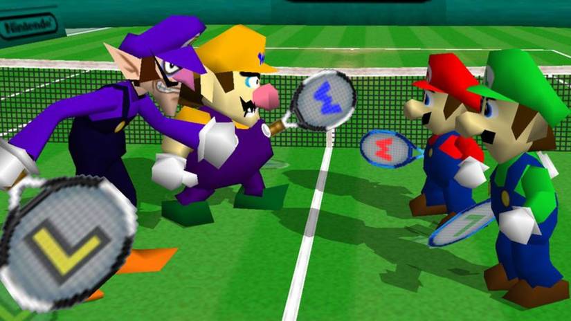 Waluigi Was Introduced Six Years Before Mario Tennis