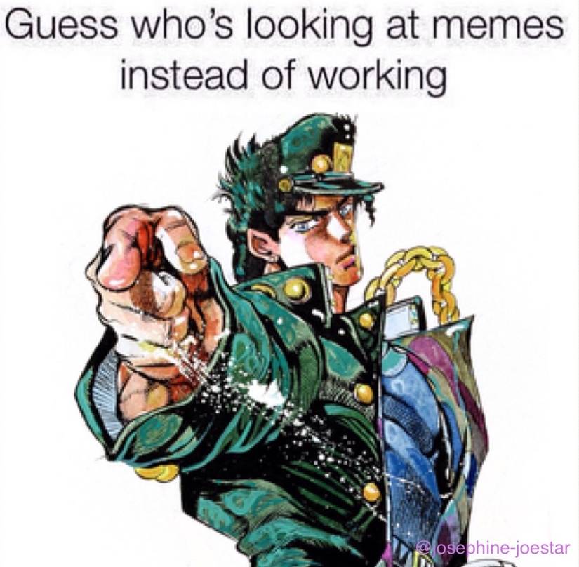 Jjba Memes