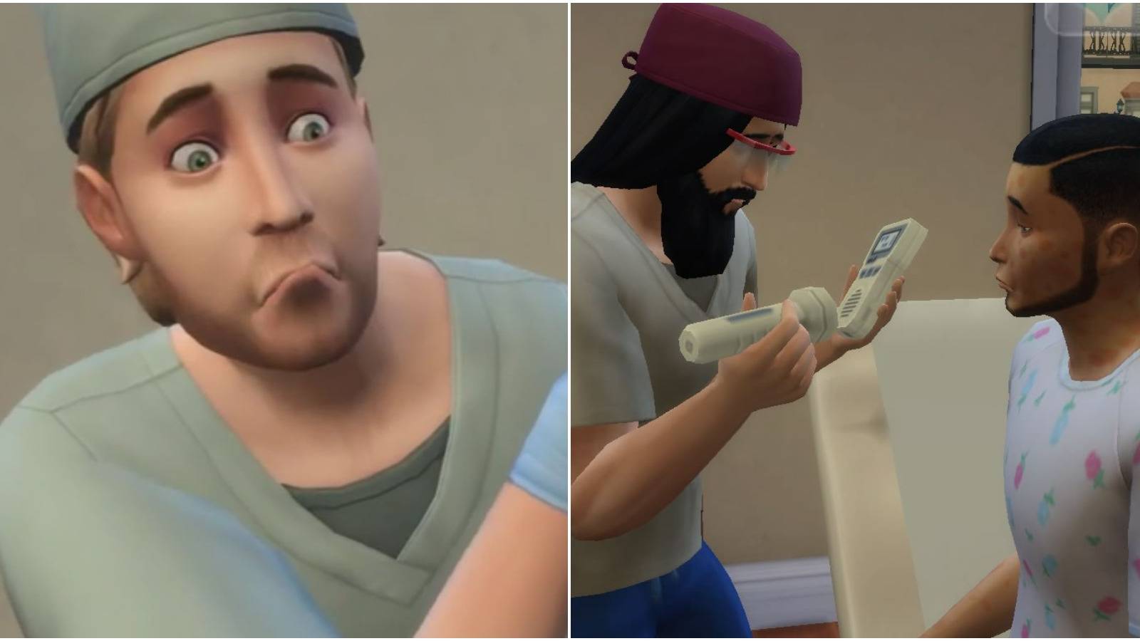 The Sims 4: Doctor Career Illness List