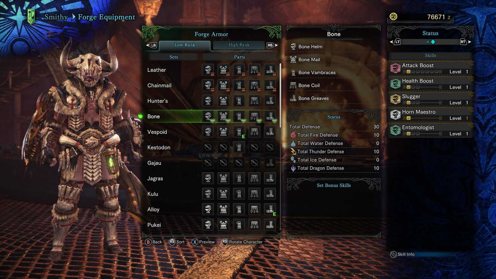 The Best Armor Sets In Monster Hunter World