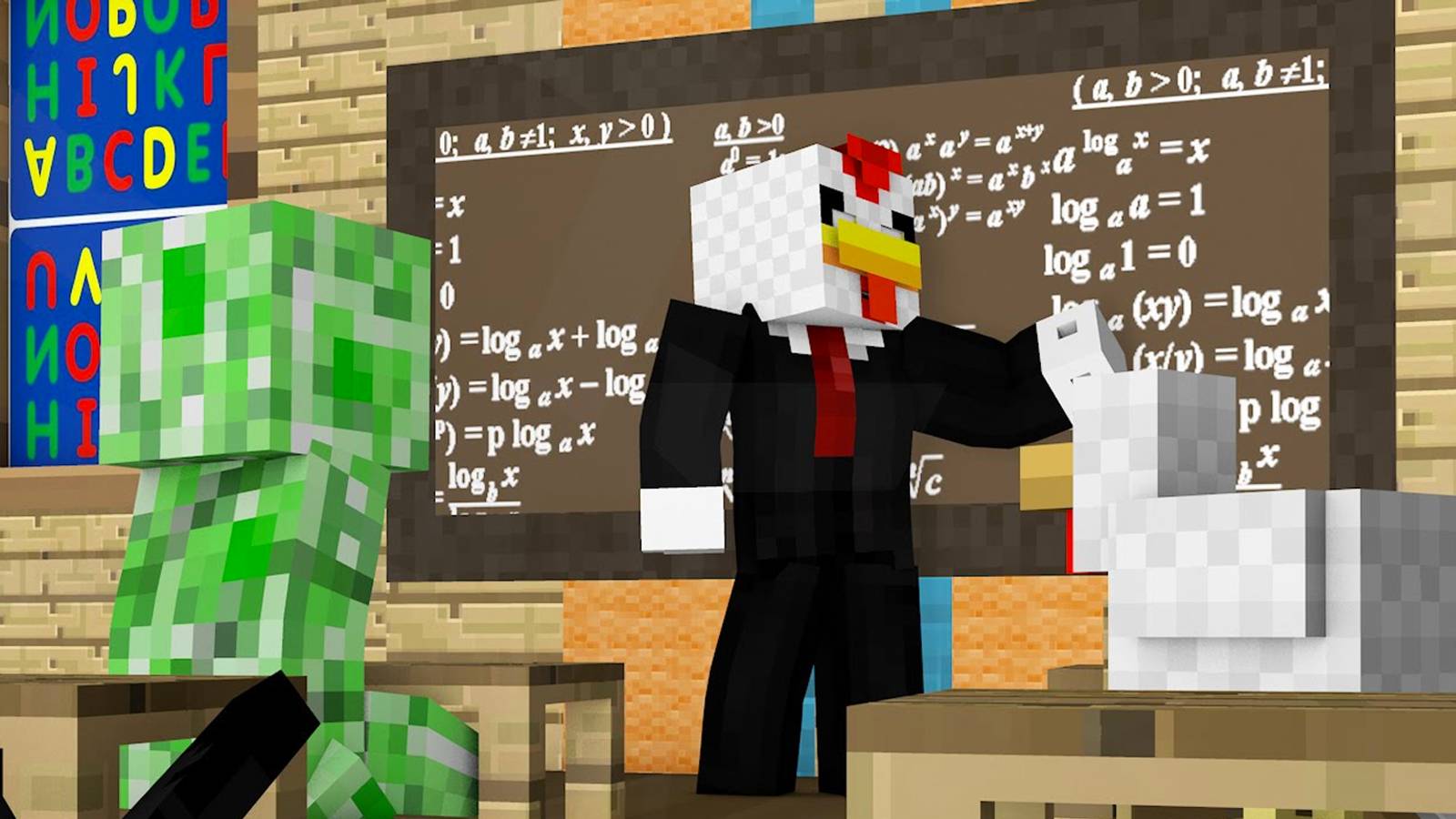 Minecraft Is Being Used By A School To Teach Students English