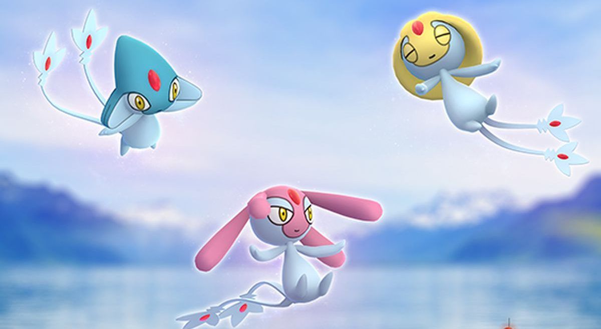 Legendaries Uxie Mesprit And Azelf Will Join Pokémon Go Raids This Month