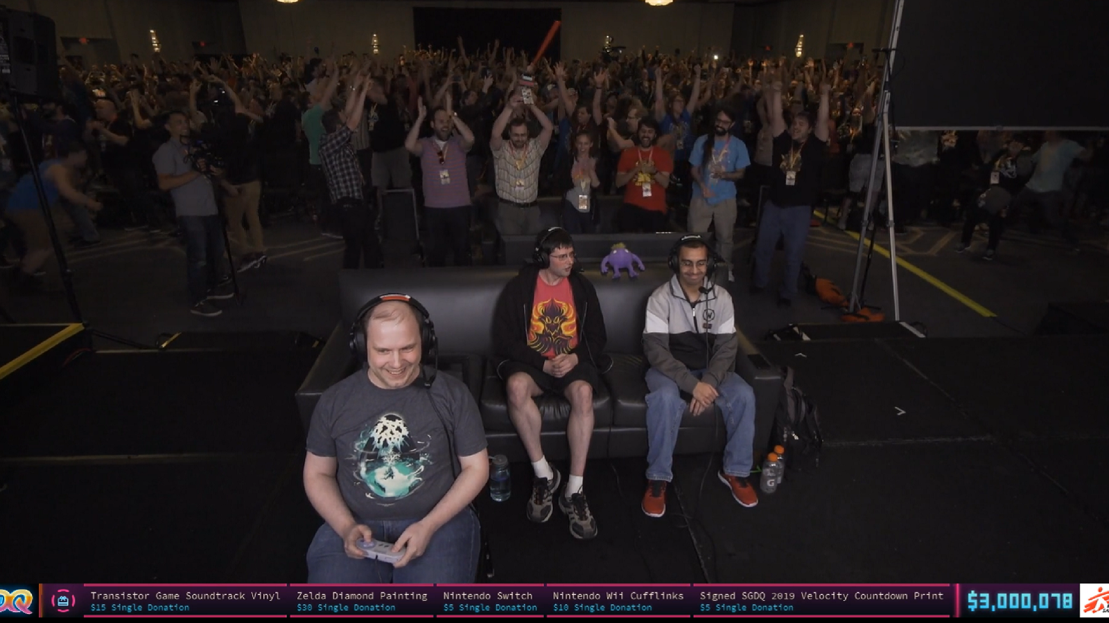 Summer Games Done Quick Passes $3,000,000 Raised - And The Crowd Goes Wild
