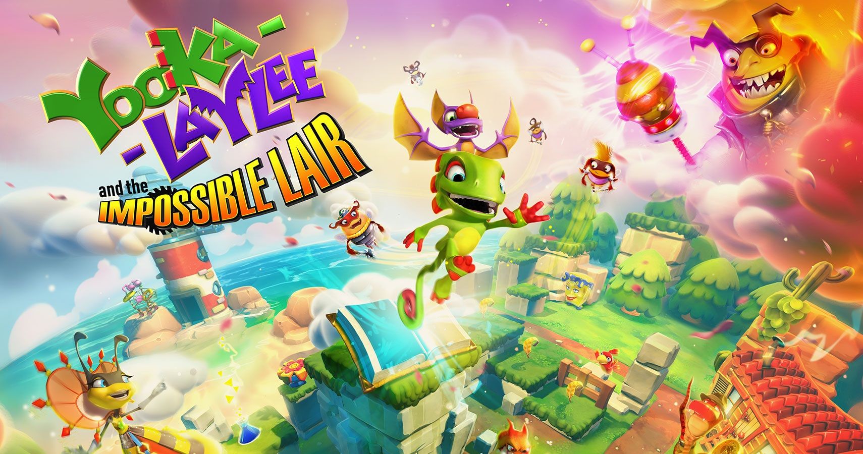 Yooka-Laylee And The Impossible Lair Is An Adorable 2.5D Coming This Year