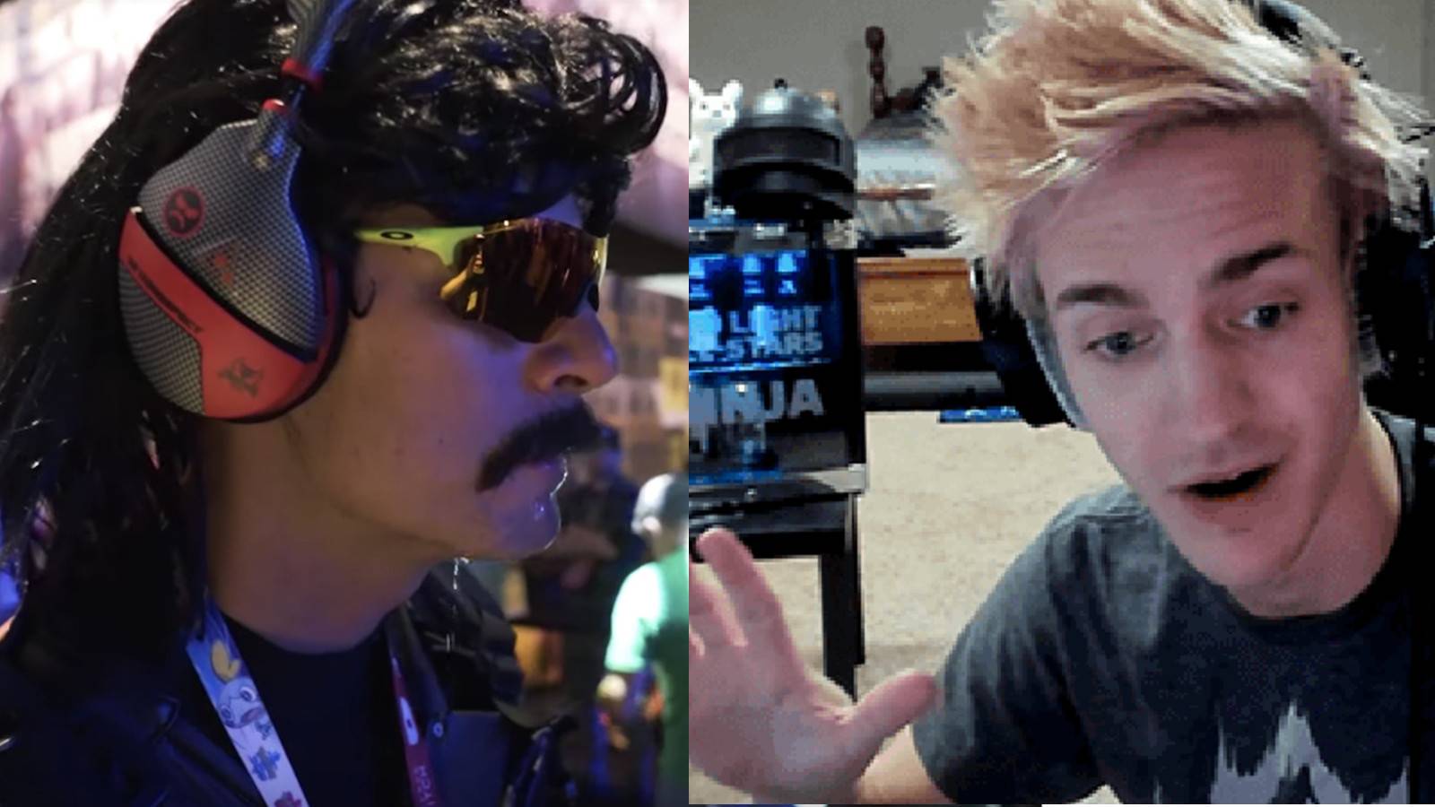 Dr Disrespect Fires Shots At Ninja In His Return Stream - Ninja Defends ...