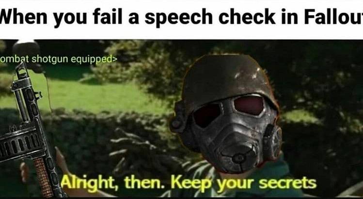 10 Hilarious Fallout Logic Memes Only Vault-Dwellers Can Relate To