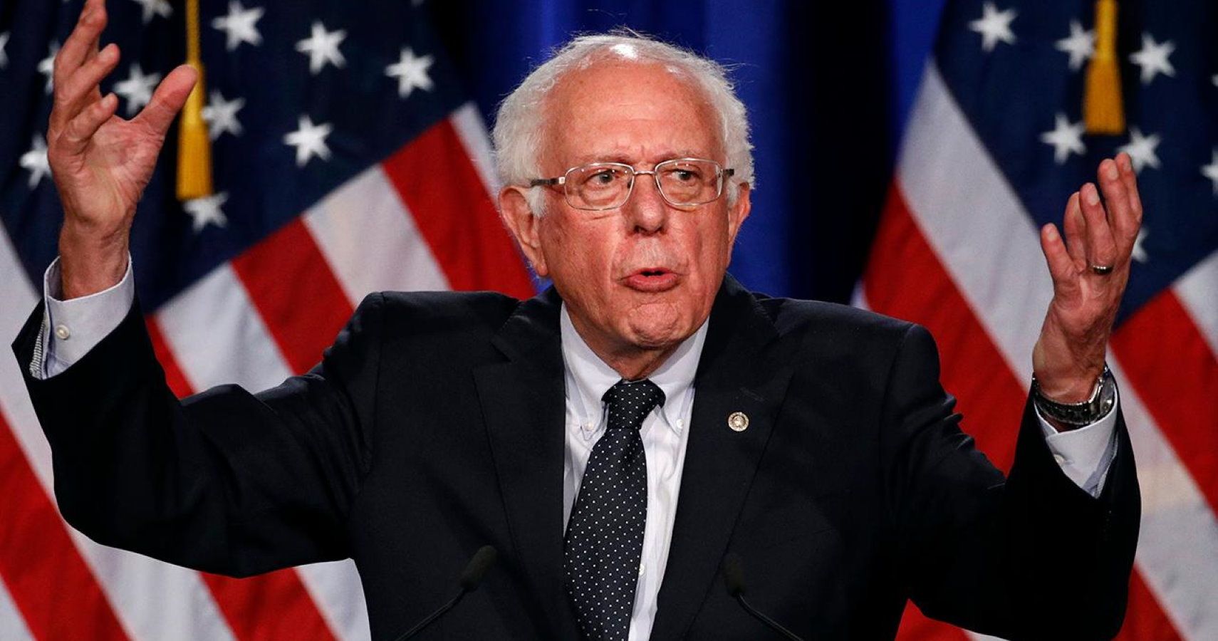 Bernie Sanders Criticizes Current Administration For Blaming Shootings ...