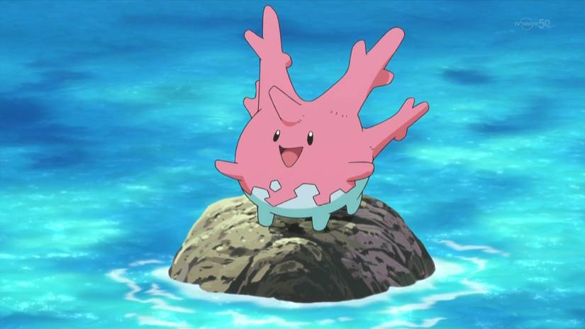 pokemon ruby corsola evolution