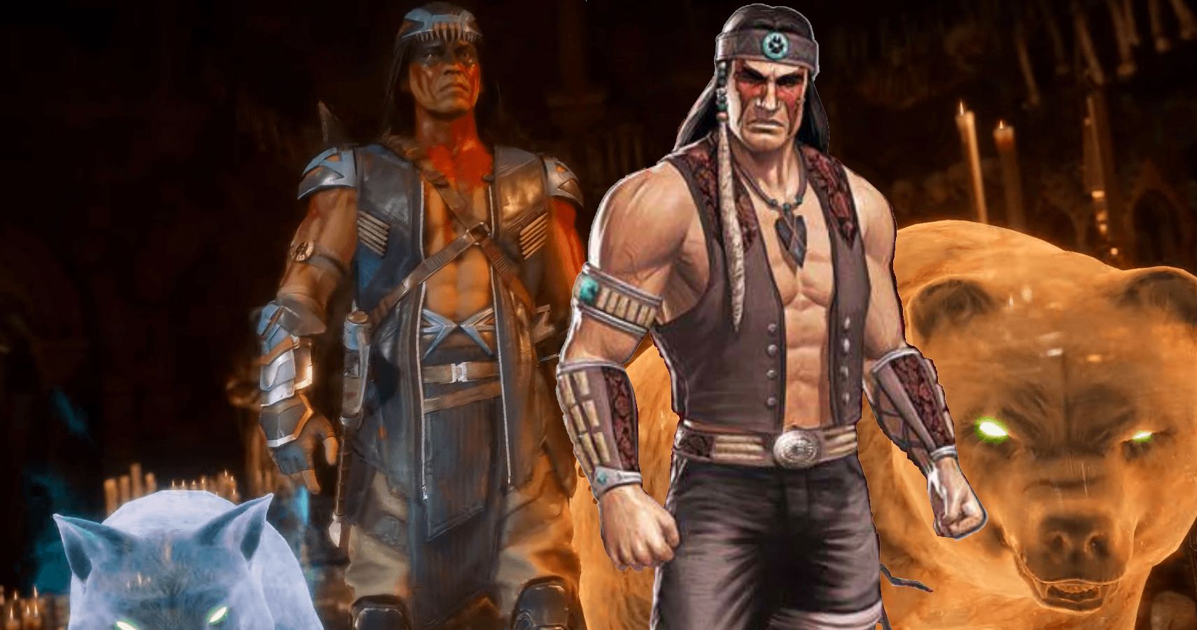 Mortal Kombat 11: How Nightwolf Holds Up Compared To MK9