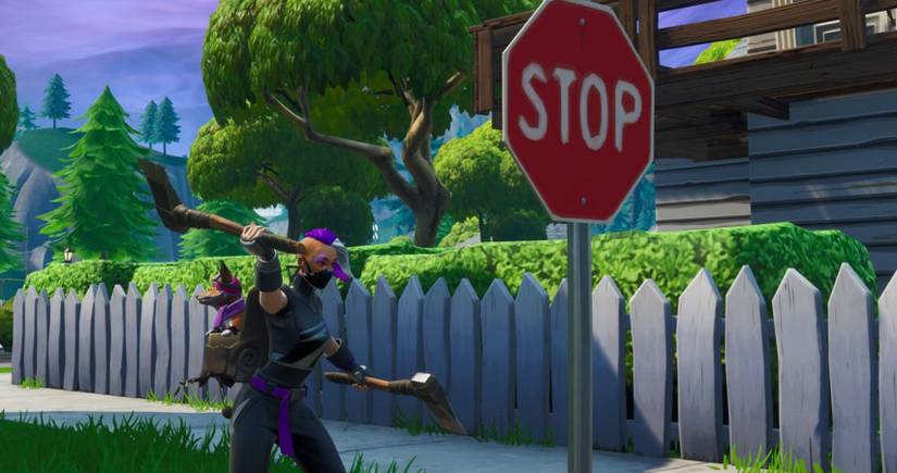 Fortnite Season 10: Where To Find The Stop Signs