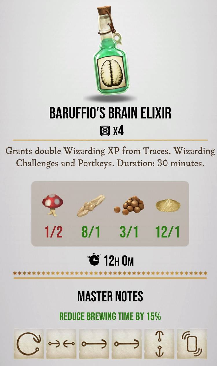 Harry Potter: Wizards Unite Potions Guide