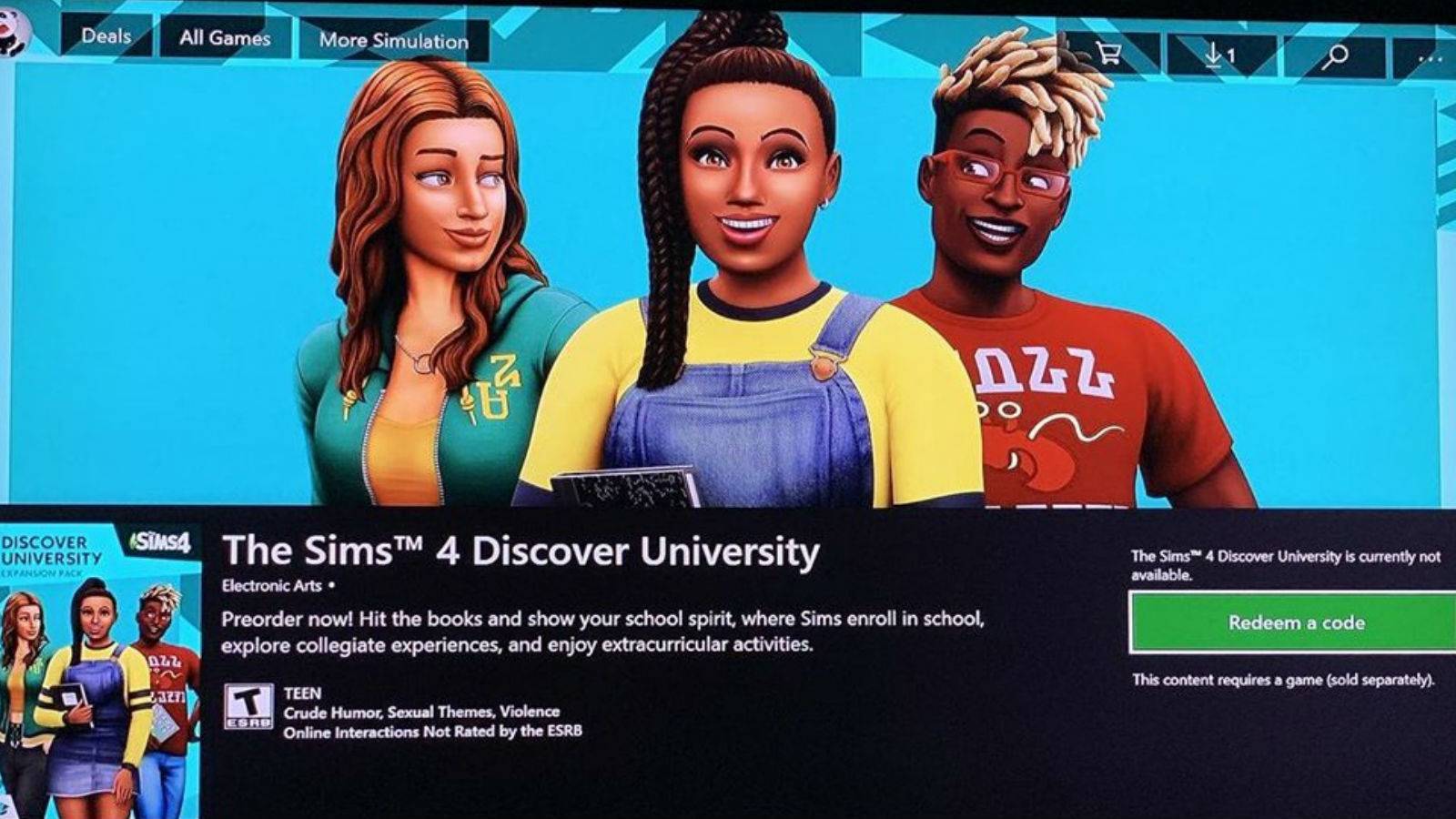 Microsoft Store Leaks The Sims 4 University Expansion Pack Description ...
