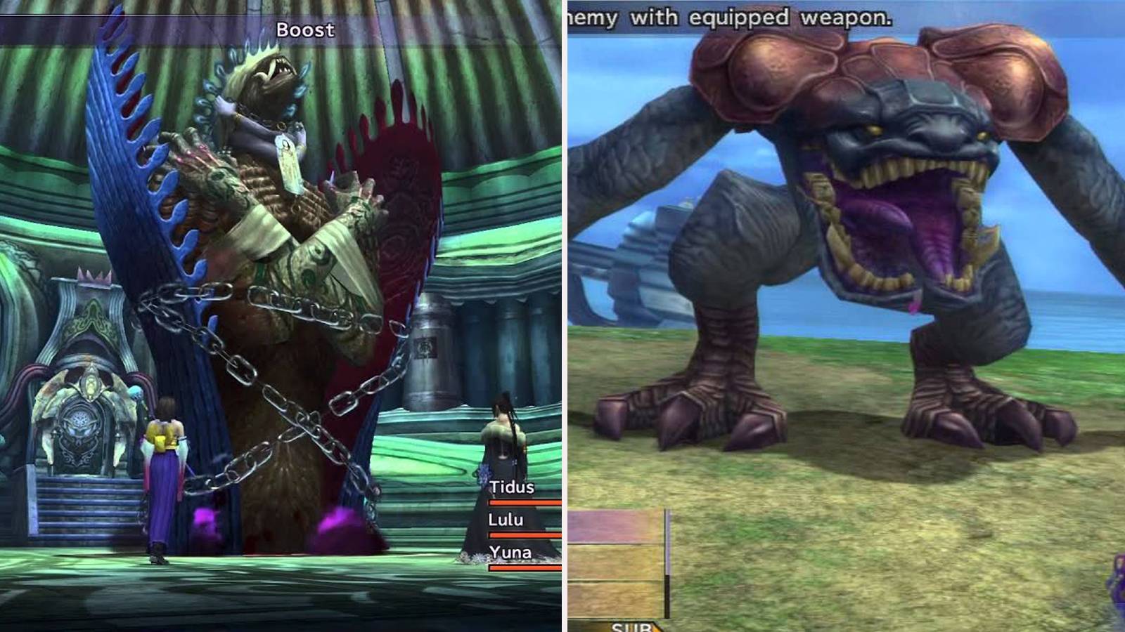 Final Fantasy 10: The Weirdest Bosses, Ranked