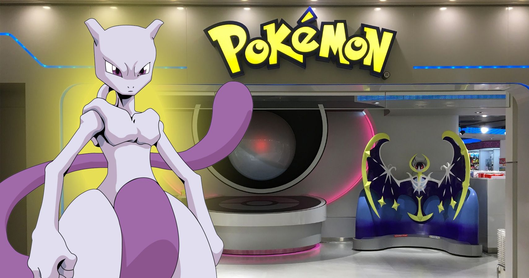 New Tokyo Pokémon Center Features Huge Incubated Mewtwo