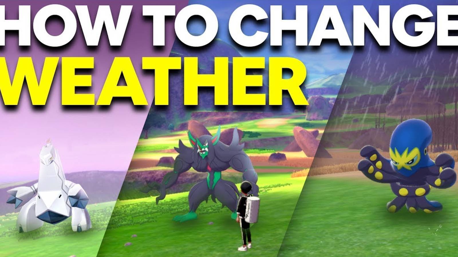 Pokémon Sword & Shield: How To Change The Wild Area’s Weather
