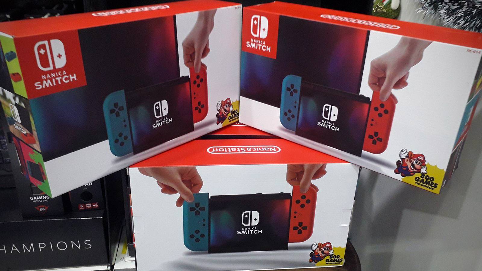 Nintendo Switch Knockoff "Nanica Smitch" Surfaces In Colombia