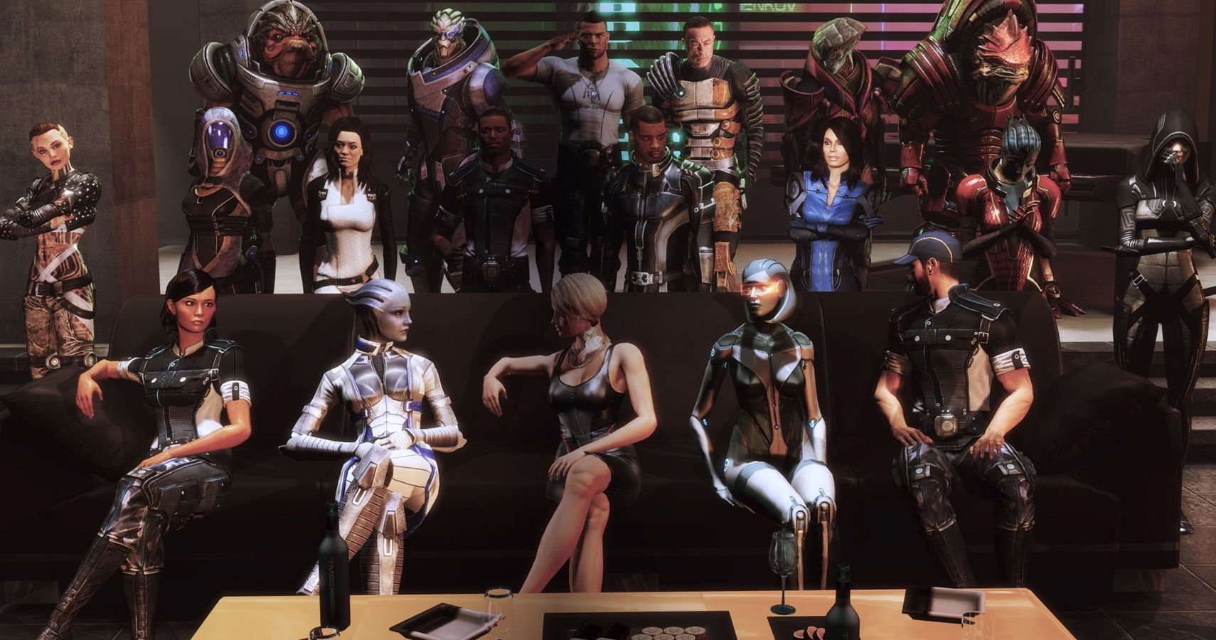 Mass Effect: 10 Beautiful Pieces of Relationship Fan Art