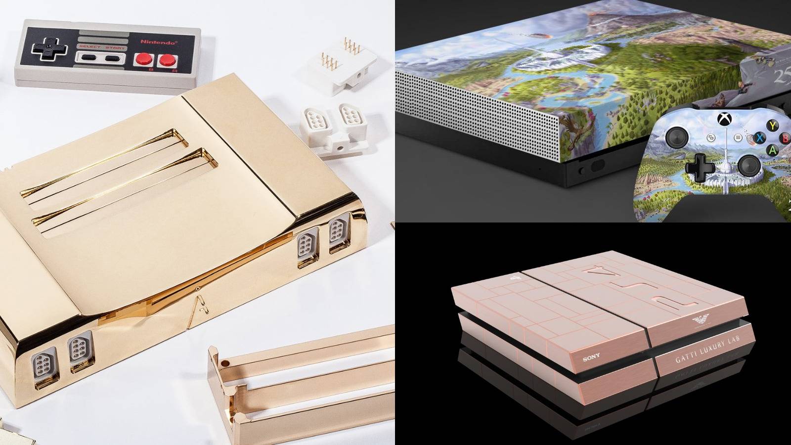 10 Ridiculously Expensive Custom Video Game Consoles (And What They’re ...