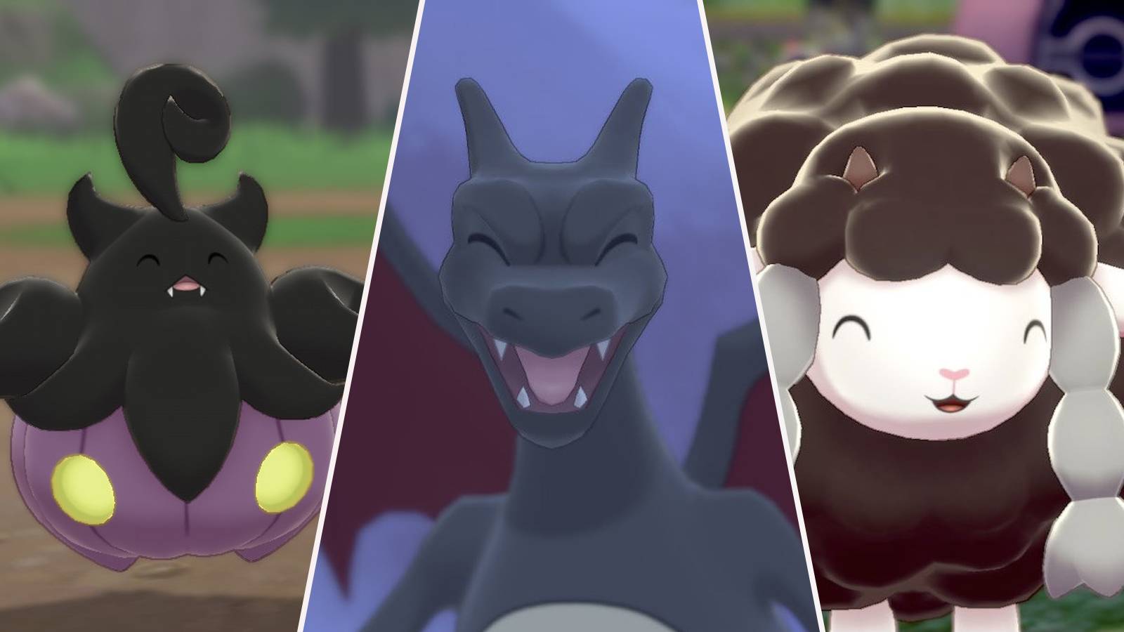 Pokemon: The Best Black-Themed Shiny Forms, Ranked