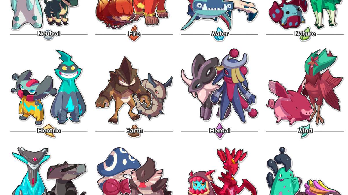 Temtem: Guide To Understanding Types