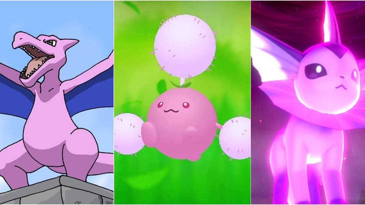 Pokémon: The 15 Best Pink Shiny Pokémon, Ranked