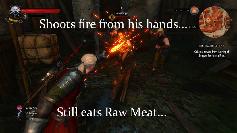 The Witcher 3: What You Can Do With Raw Meat Guide